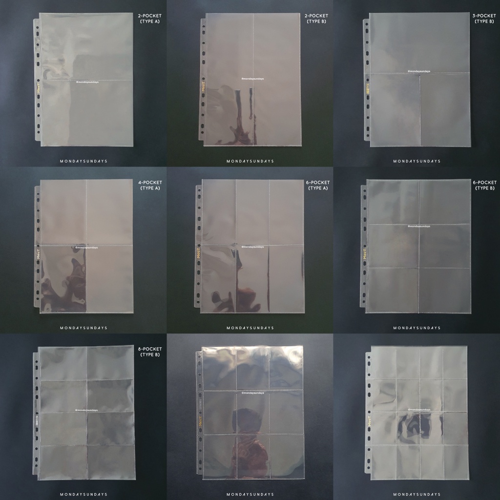 Meet/MeetYX Pocket Sleeve (2PP / 3PP / 4PP / 6PP / 8PP / 9PP / 12PP ...