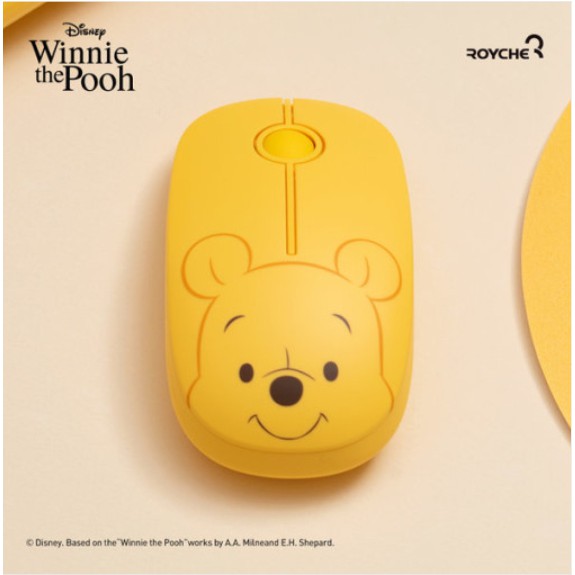 Winnie The Pooh Disney Silent Wireless Mouse POOH PIGLET By ROYCHE ...