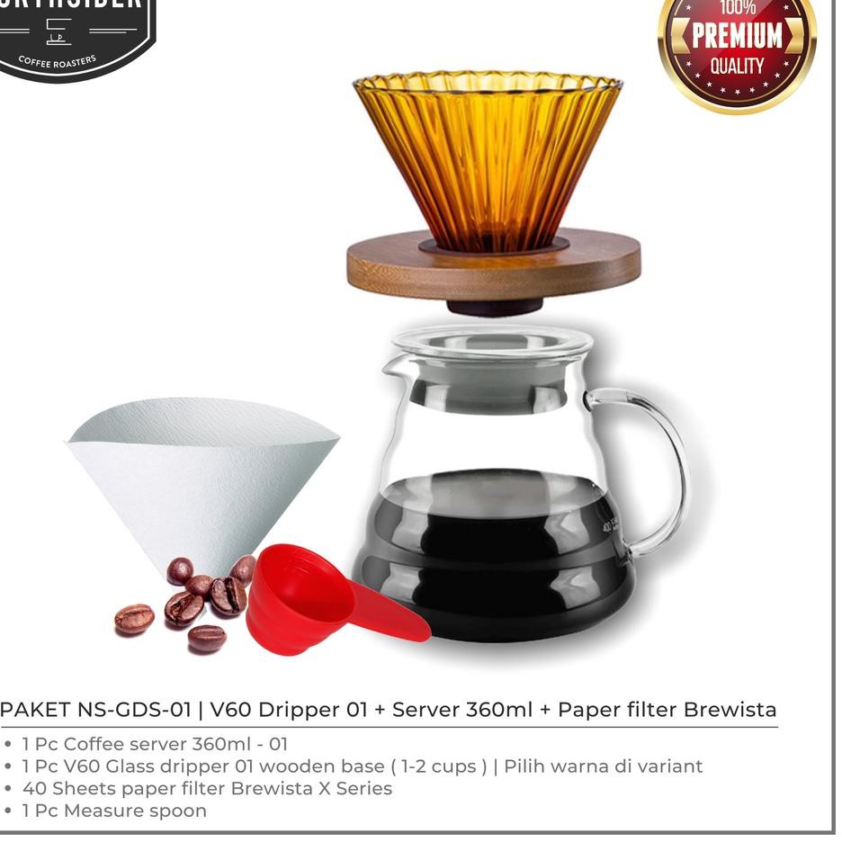 7g Coffee Tools Package V60 Ns-Gsd-01 | Coffee Dripper Server Filter ...