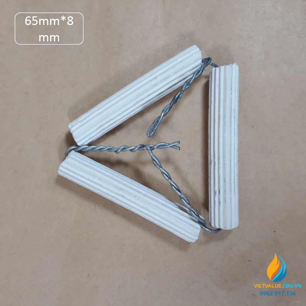 Anti-cracking triangular Clay, edge size 65mm, tube diameter 8mm ...