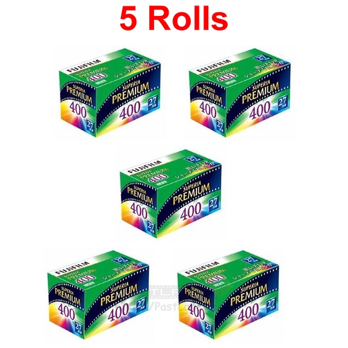 Fujifilm Superia Premium 400 35mm Film [27 Exp] (5 Rolls) | Shopee ...