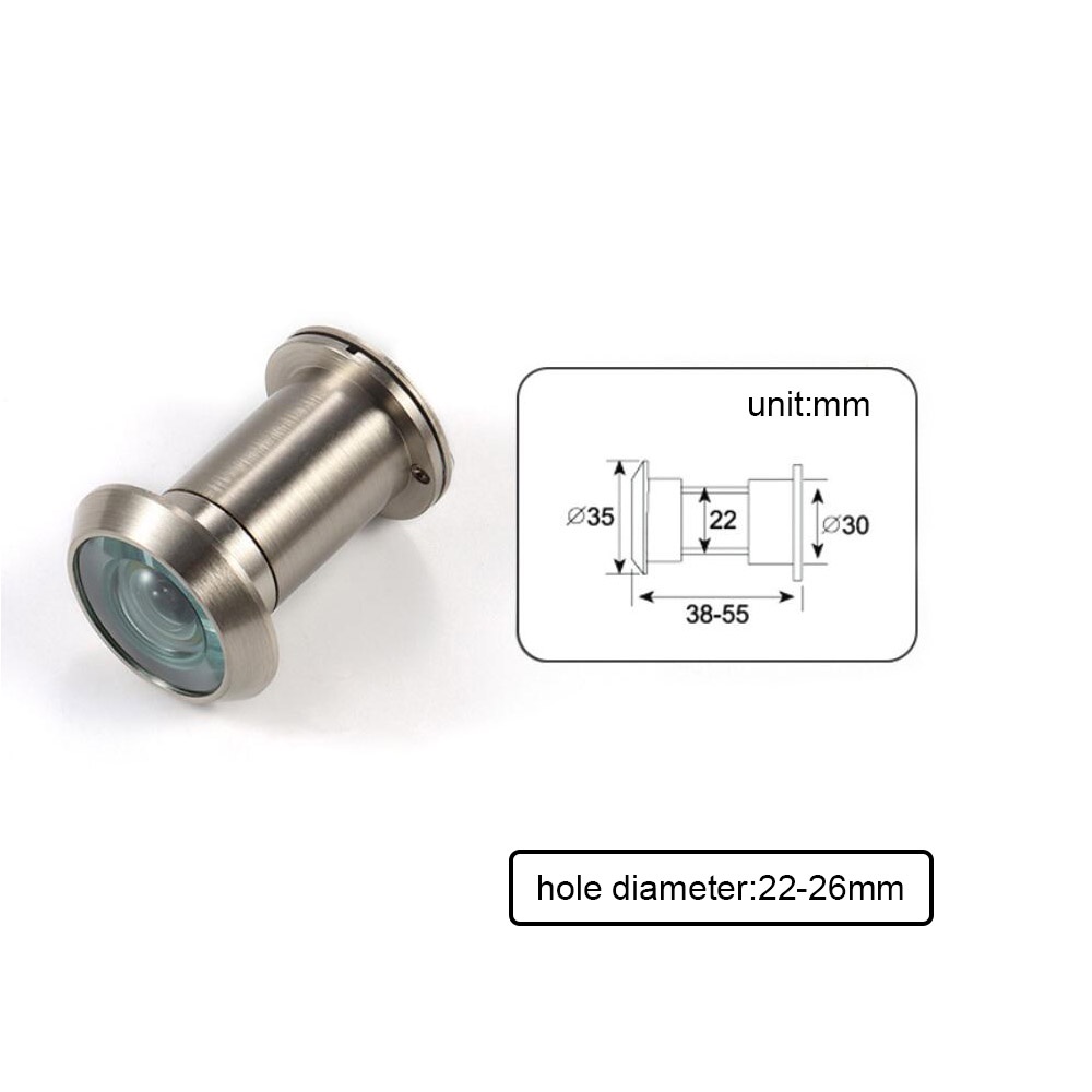 200-Degree Large Door Viewer Front Door Peepholes for Home Office Hotel ...