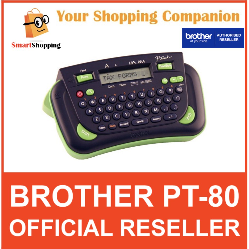(Original) Brother PT-80 Label Printer | Shopee Singapore