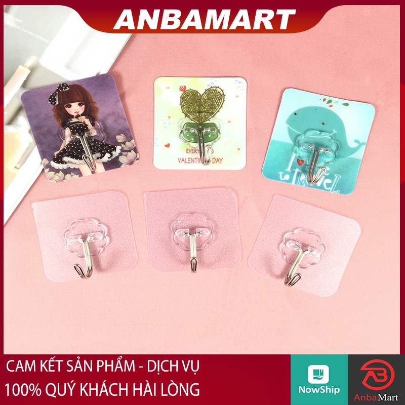 (Type 1) Combo of 10 Super Sticky, Heavy-Duty Wall Hooks with Unique 3D ...