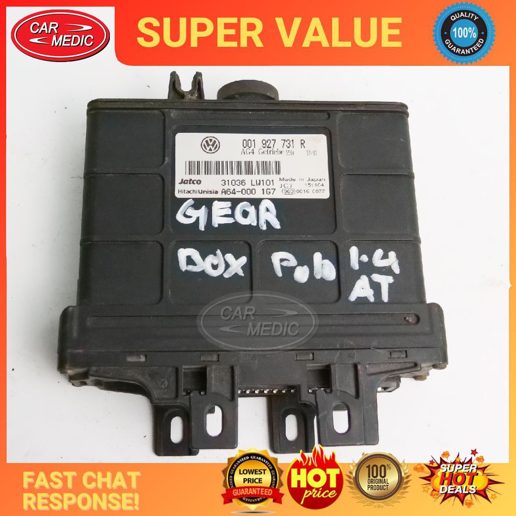 (001 927 731 R) Volkswagen Polo 1.4 Auto Gearbox Control Unit ECU ...