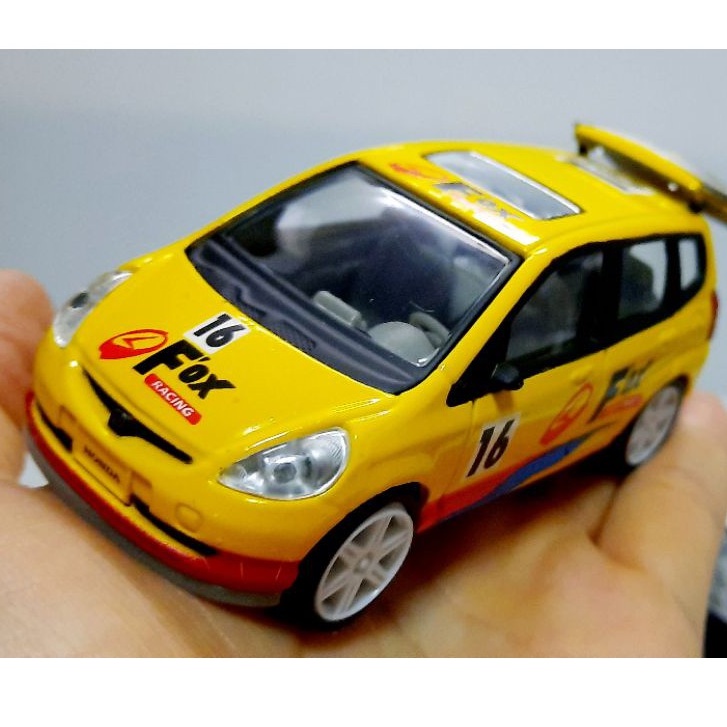 Honda Jazz Model Racing Car Scale1:36 Diecast Length 4 Inches Portable ...