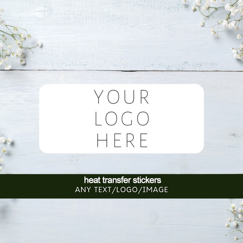 Custom Stickers Personalised Sticker Heat Transfer DIY Appliques ...