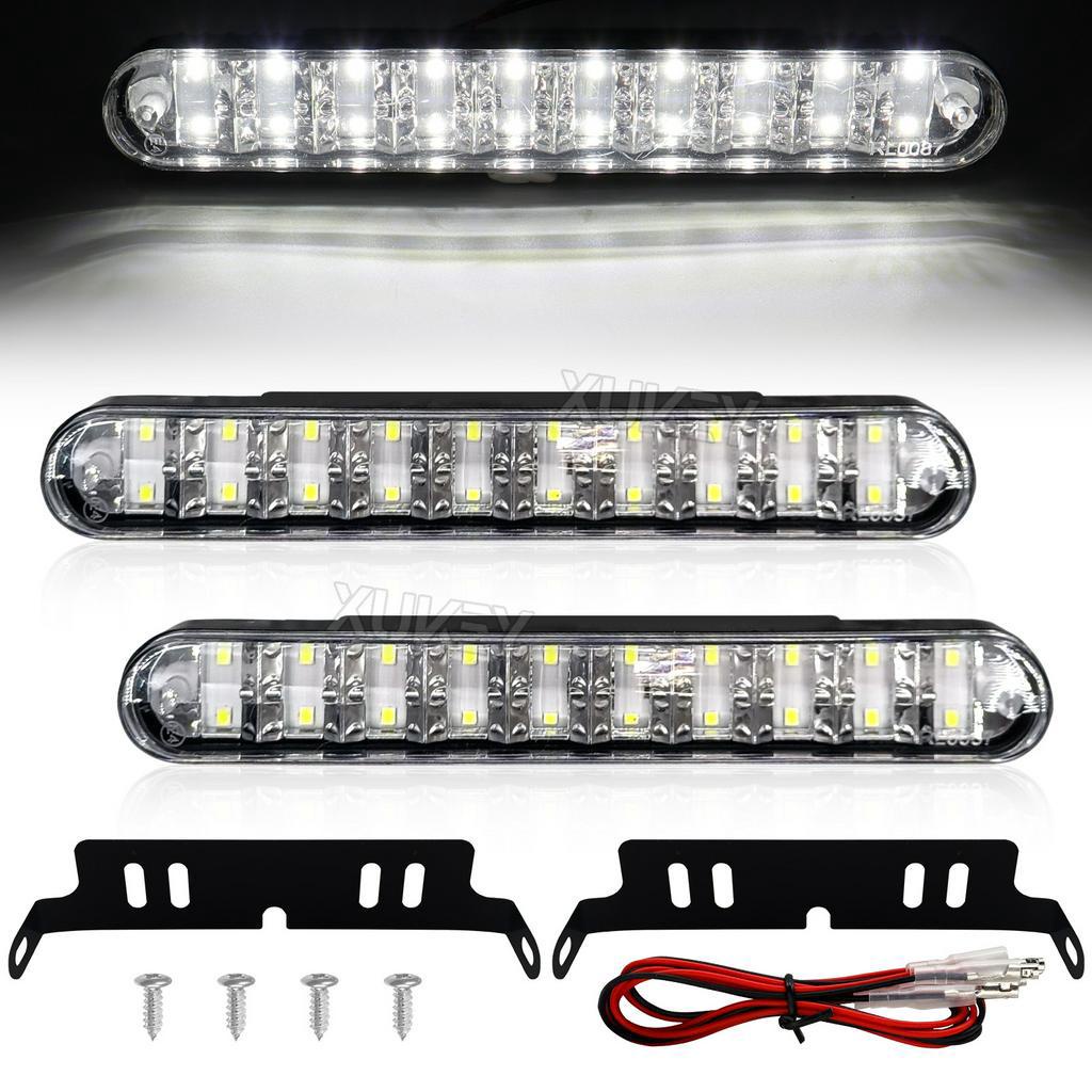 2PCS Universal 20 LED Car Daytime Running Light Fog Lamp Car Driving ...