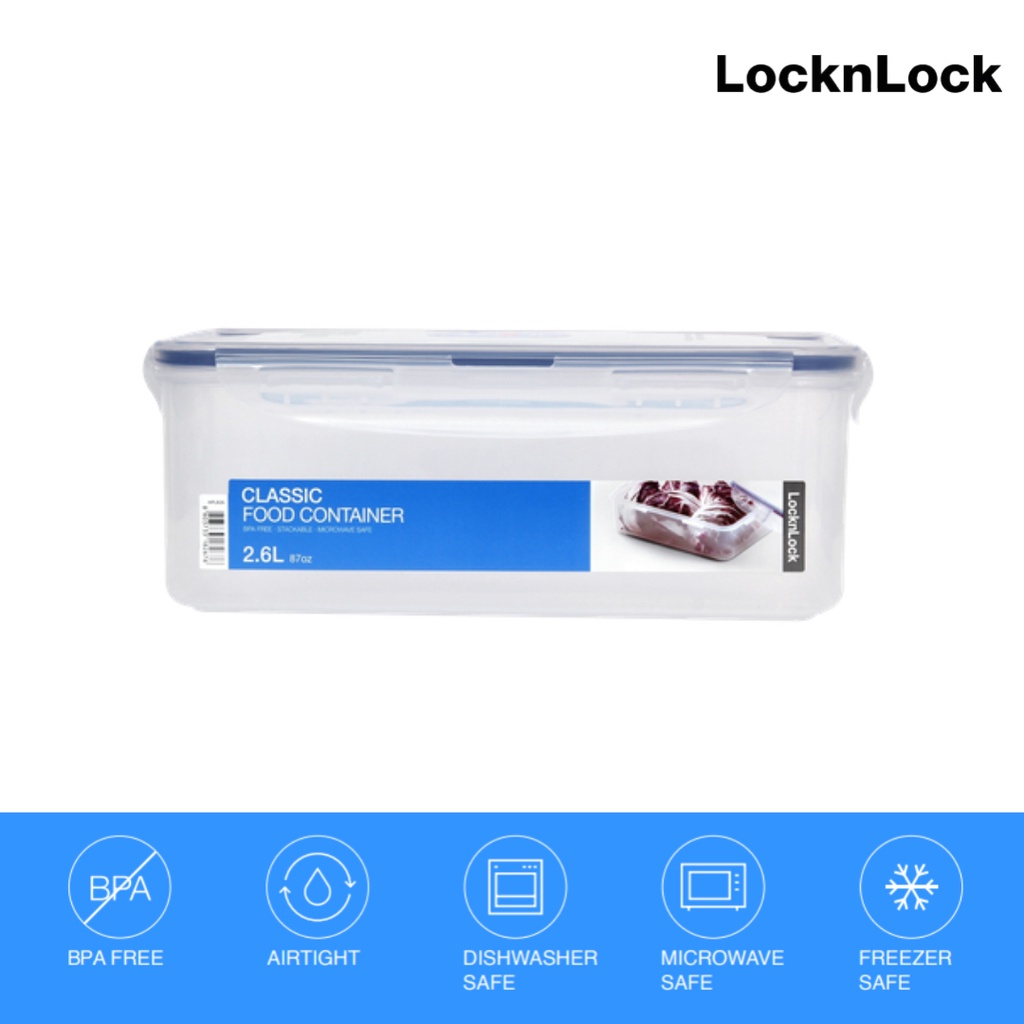 LocknLock Official Classic Airtight Food Container 2.6L (HPL-826 ...