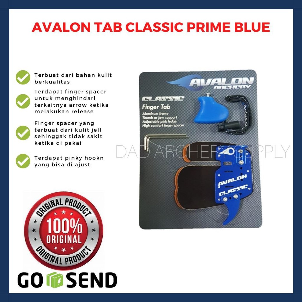AVALON TAB CLASSIC Prime LEATHER IMPORTED LEATHER FINGER TAB/ | Shopee ...