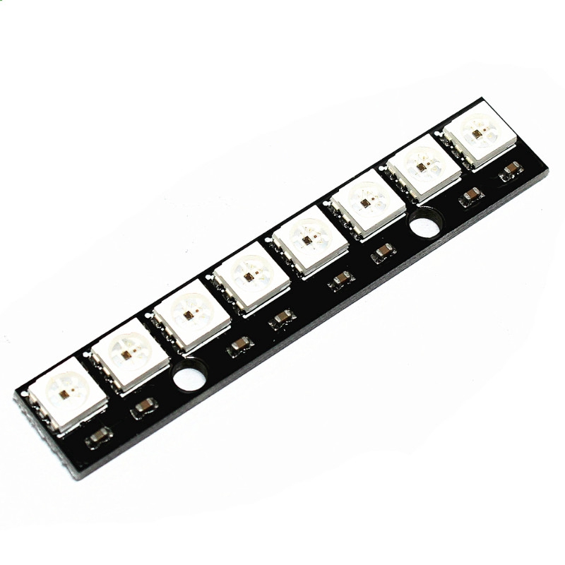 8 channel WS2812 5050 RGB LED light built-in full color-driven ...