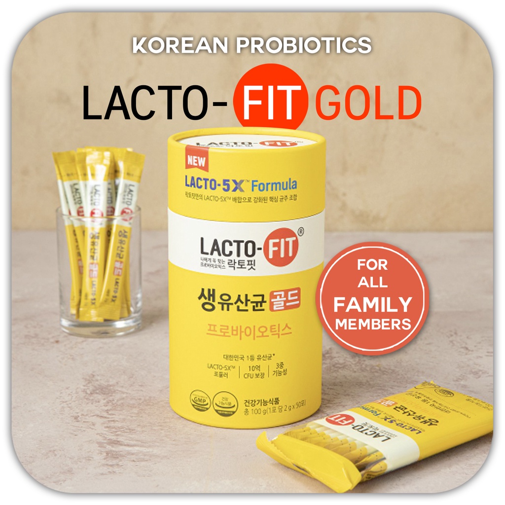 Lacto Fit Probiotics Gold/Sachet Lactofit Korea/1000000000 Cfu ...