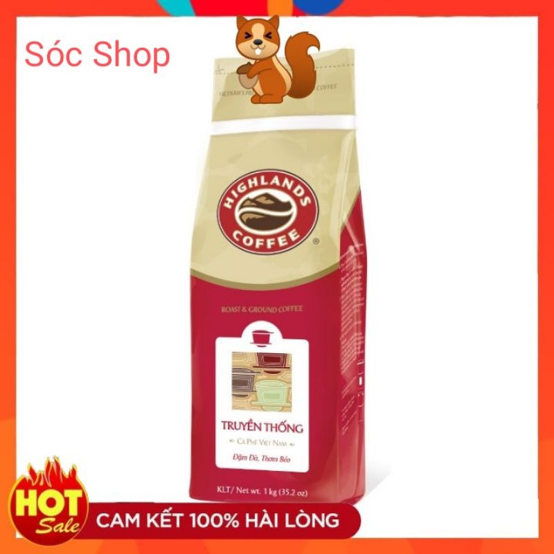 Highlands Coffee Traditional Ground Coffee 1kg | Shopee Singapore