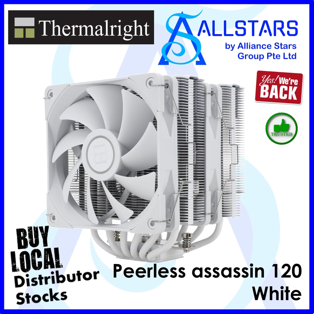 Thermalright Peerless Assassin 120 White (PA120 White) (Warranty 3years ...