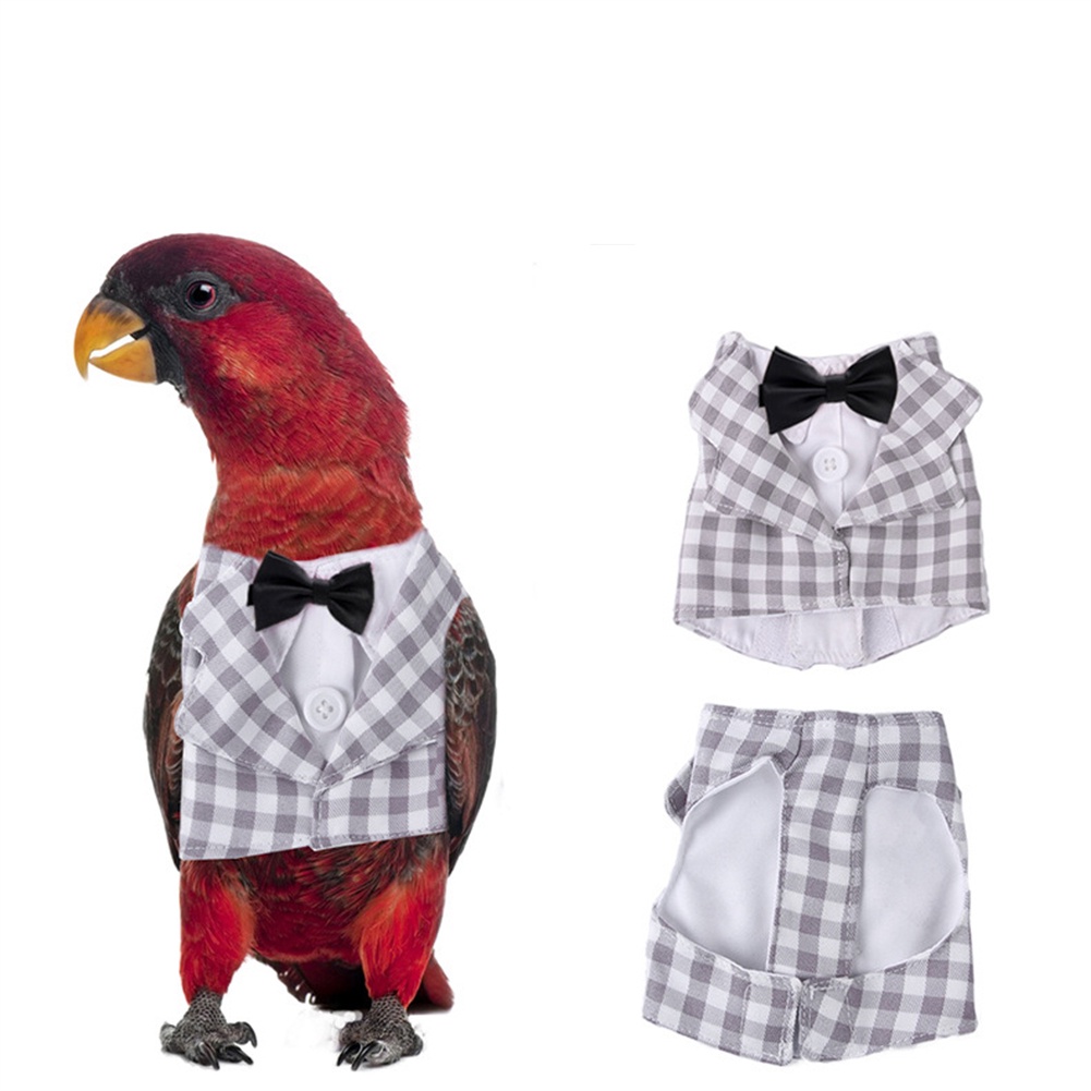 Bird Flight Clothes Parrots Business Suit Cute School Uniform Tuxedo ...