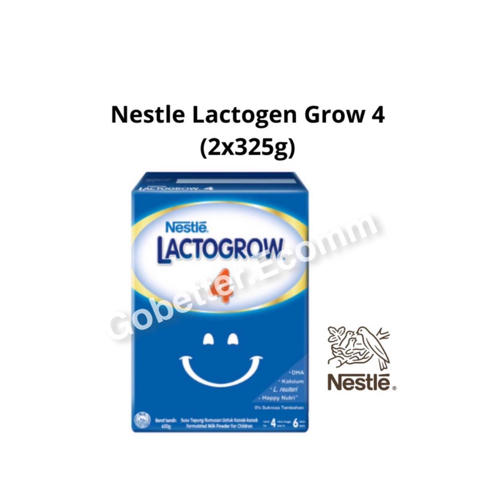 Nestle Lactogen Grow 4 (2x325g) | Shopee Singapore