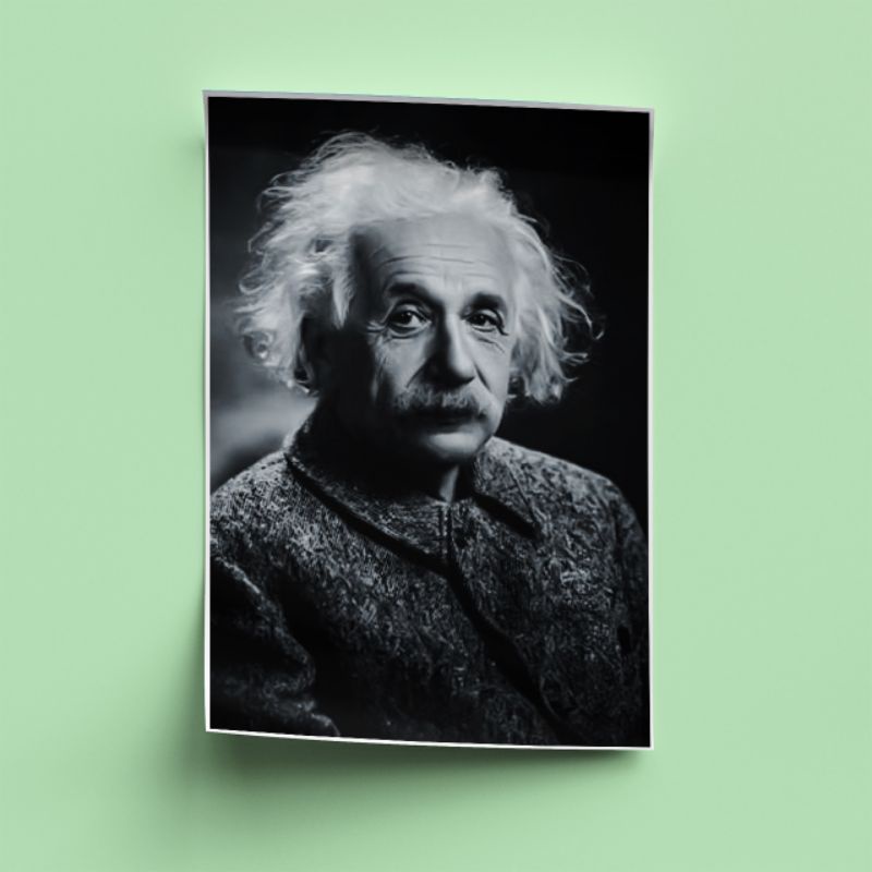 Albert Einstein T5 Poster / Figure Poster / A3+ Poster / Custom Poster ...