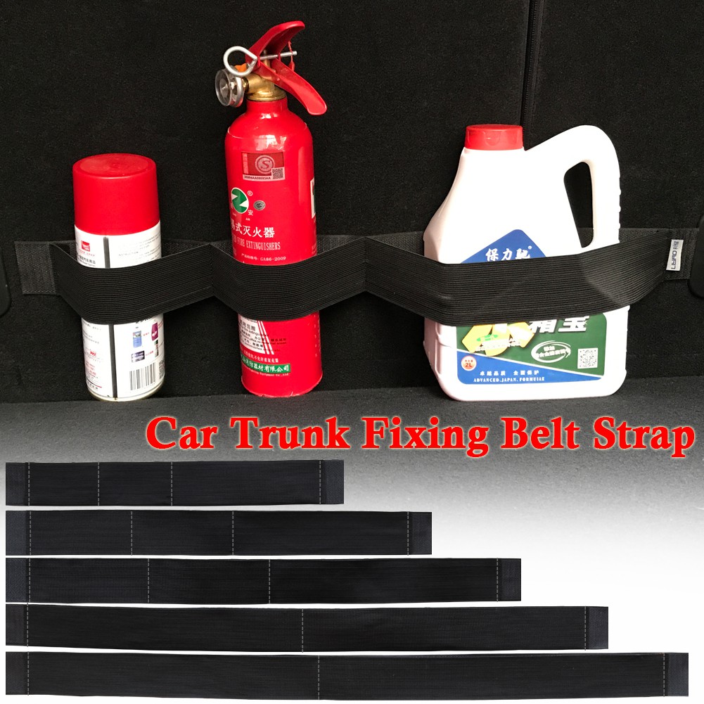 Car Trunk Fixing Belt Strap Car Organizer Velcro Tape Car Accessories 5 ...