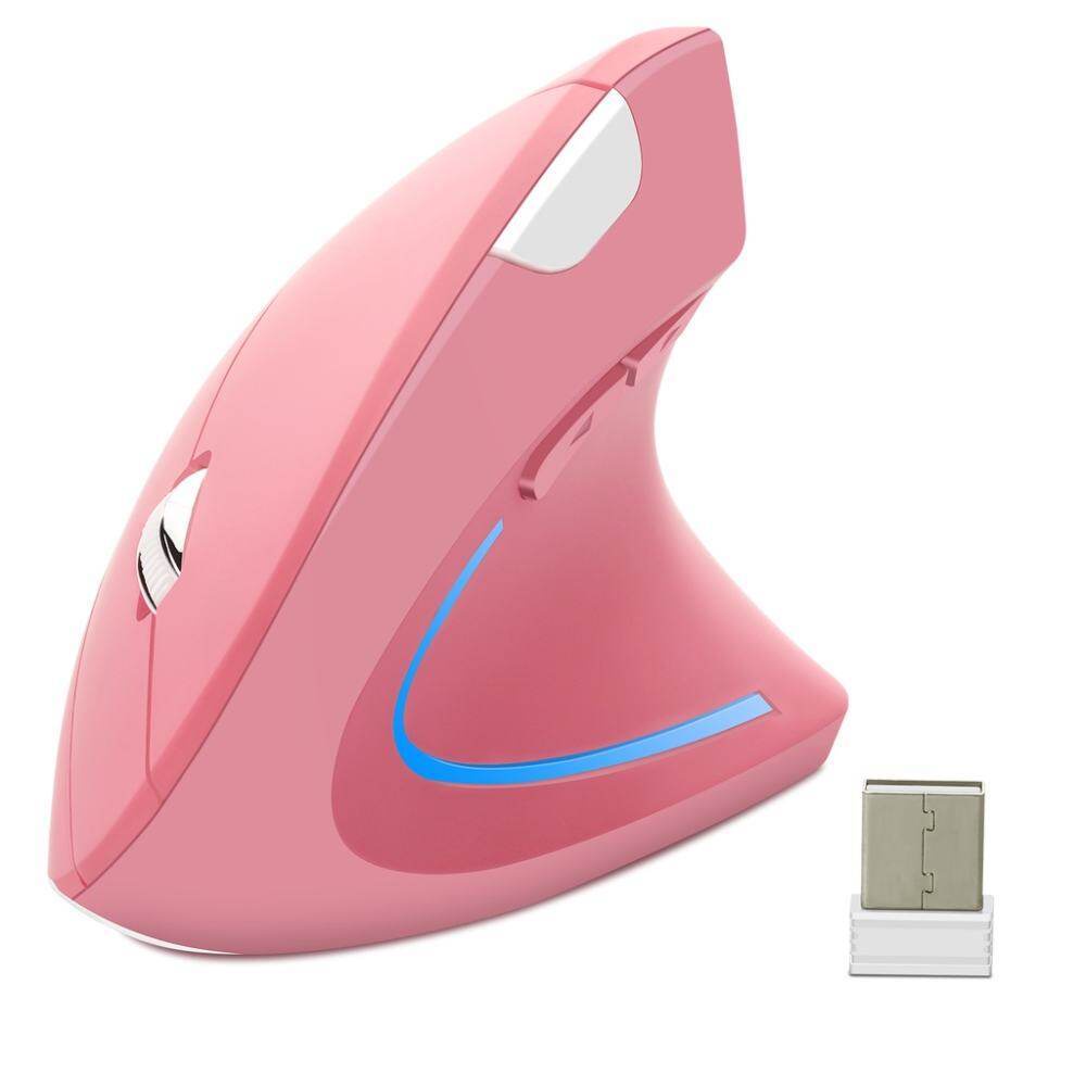Ergonomic 2.4G Wireless Vertical Mouse USB Plug And Play Dpi Adjustable ...