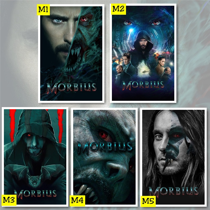 HIASAN DINDING Morbius POSTER | Aesthetic Wall Decoration A3 Size ...