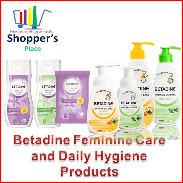 Betadine Femine Care and Daily Hygiene Products | Shopee Singapore