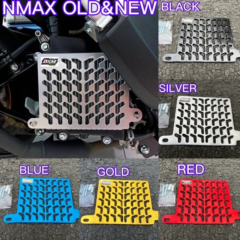 Cnc BSM RACING Nmax Lexi Aerox Radiator Cover Radiator Cover | Shopee ...