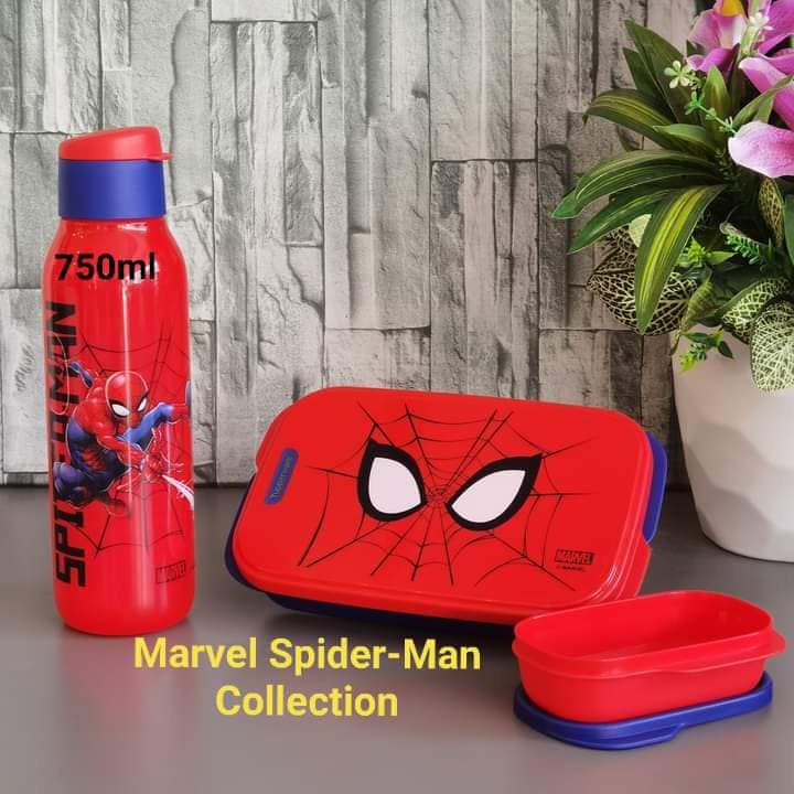 Tupperware Disney Frozen Collection/ Tupperware Marvel Spider man ...