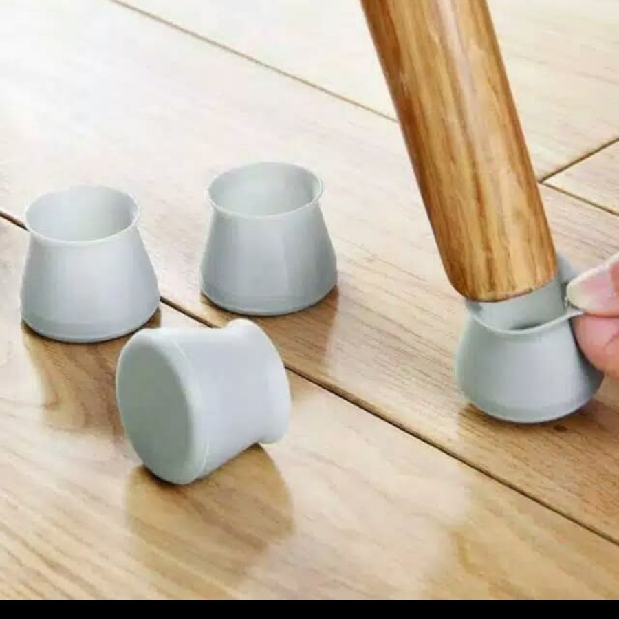 Anti-slip silicone table leg mat furniture chair protector | Shopee ...