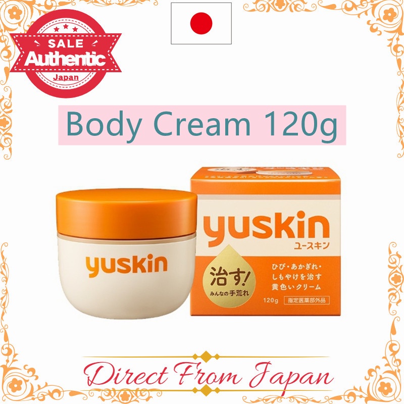 【Direct from Japan】Yuskin Medicated Body Cream 120g For Cracks Chilblains Made in Japan ...
