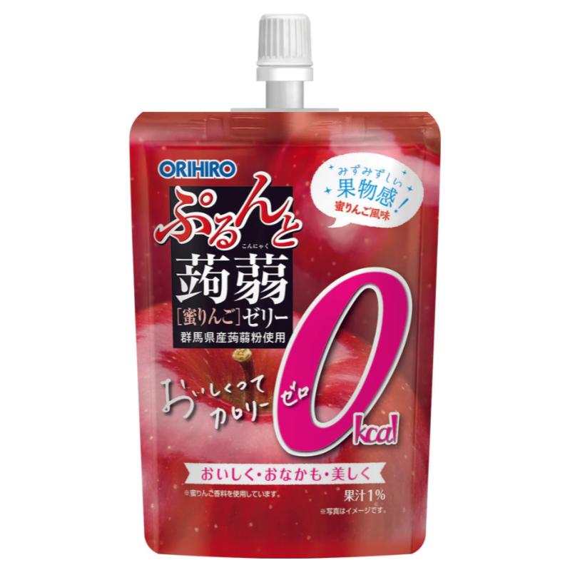 ORIHIRO KONJAC JELLY APPLE 0kcal 130g [Japanese] | Shopee Singapore