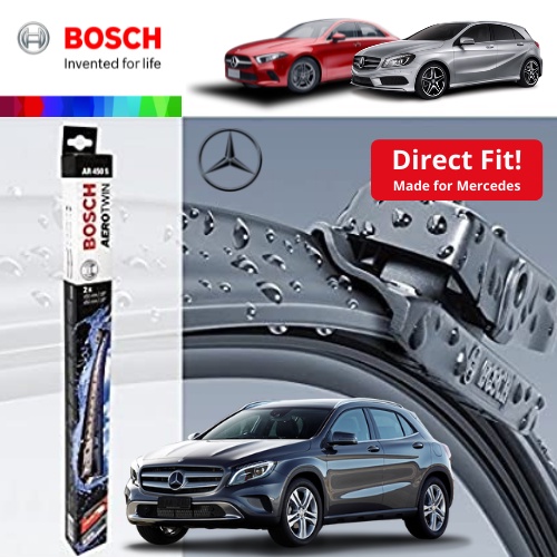 Bosch AEROTWIN Wiper Mercedes Benz A CLA GLA (set of 2 wipers) RHD ...