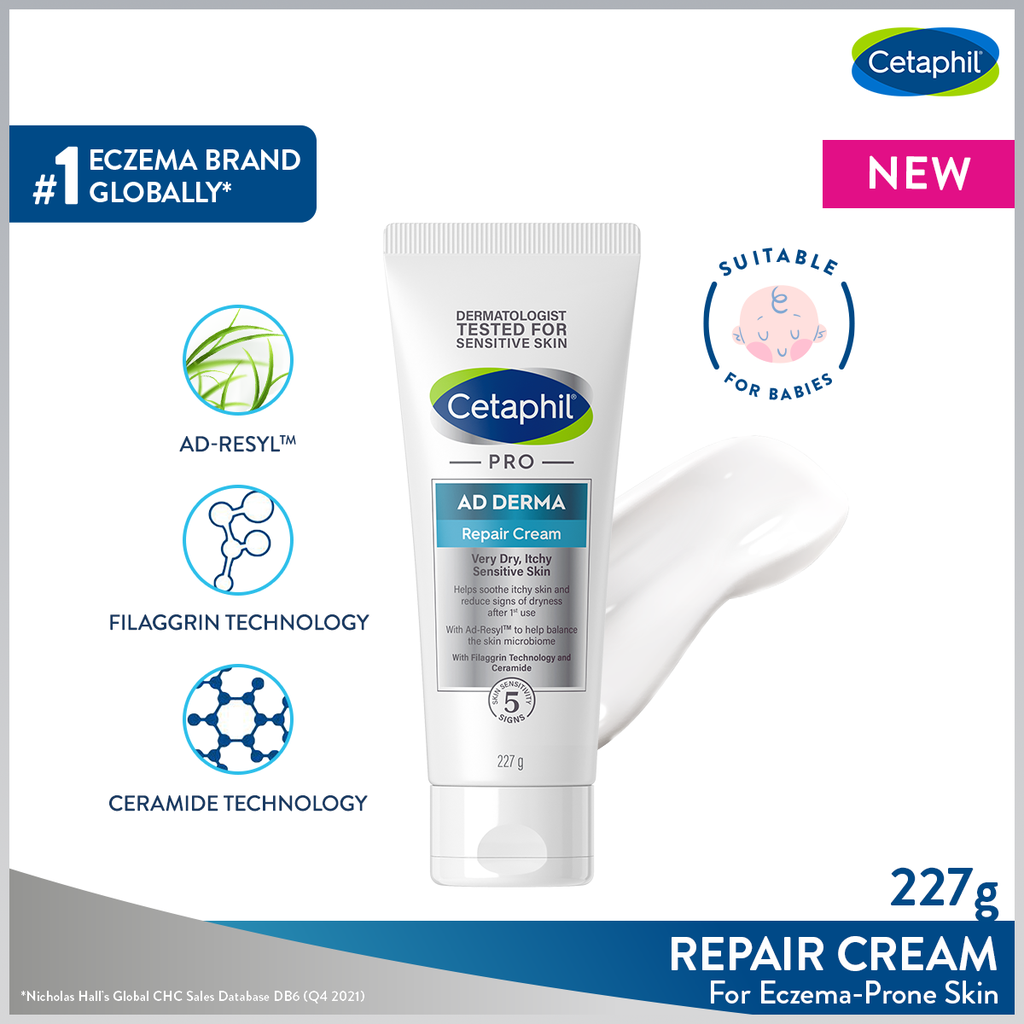 Cetaphil PRO AD Derma Repair Cream (227g) | Shopee Singapore