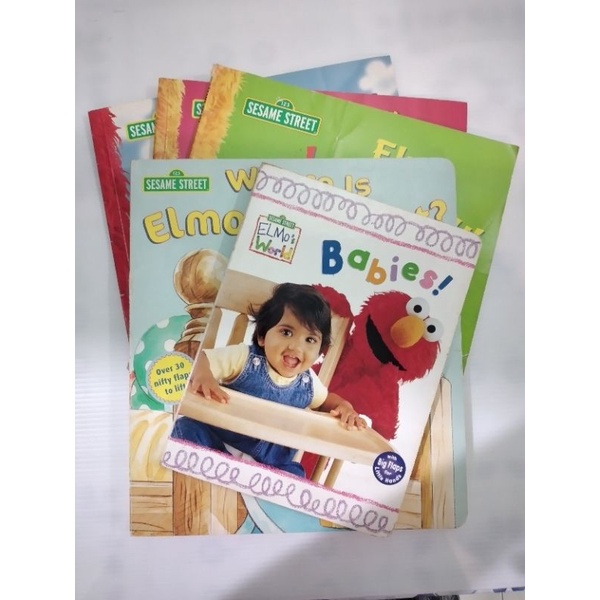 Sesame Street - ELMO children storybook (boardbooks & softcovers ...