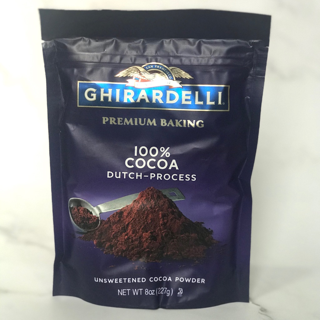 Ghirardelli Dutch-Process unsweetened 100% Cocoa Powder - 8 Oz (227 gms ...