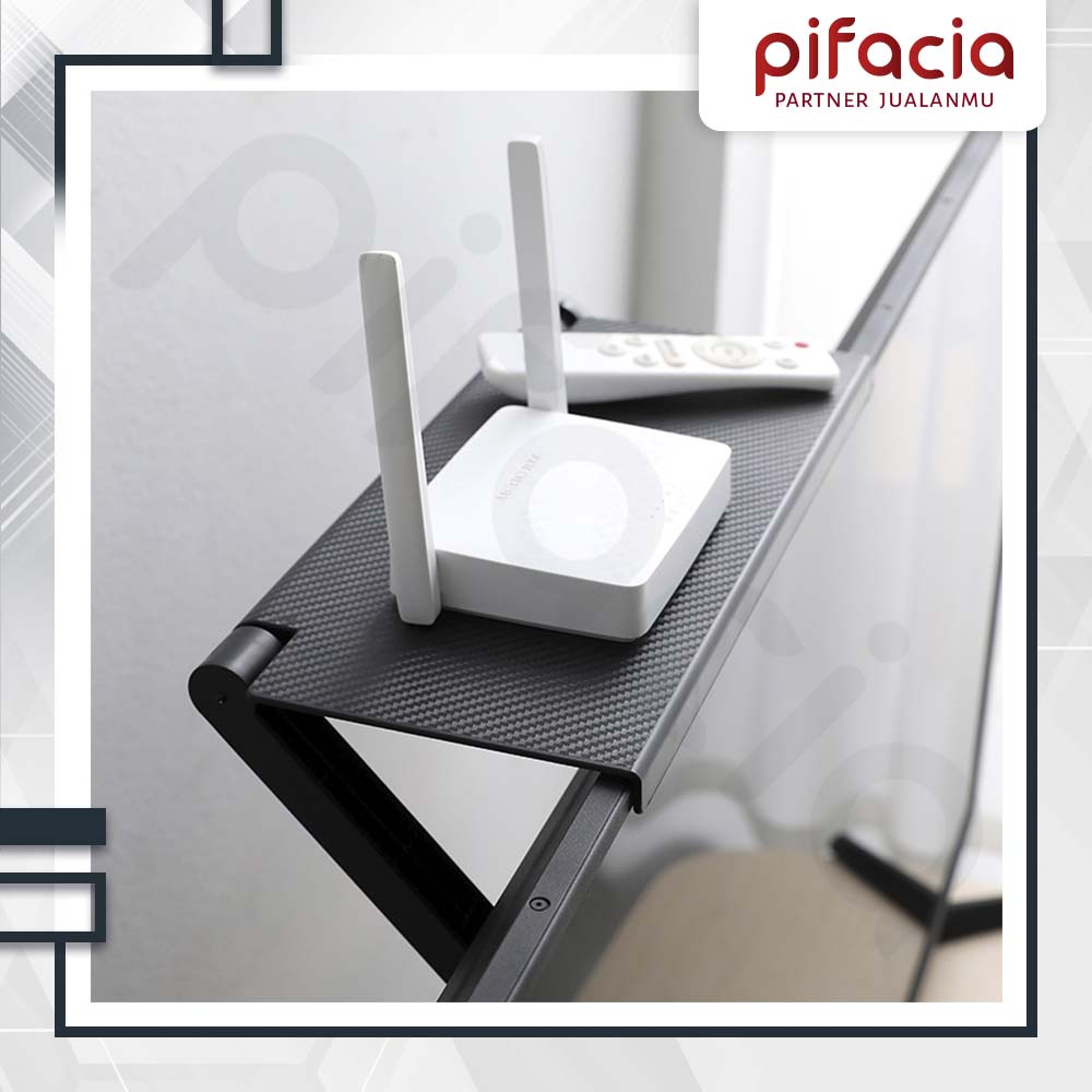 PIFACIA Wifi Modem Remote Holder Multipurpose Hanging Shelf TV Top ...