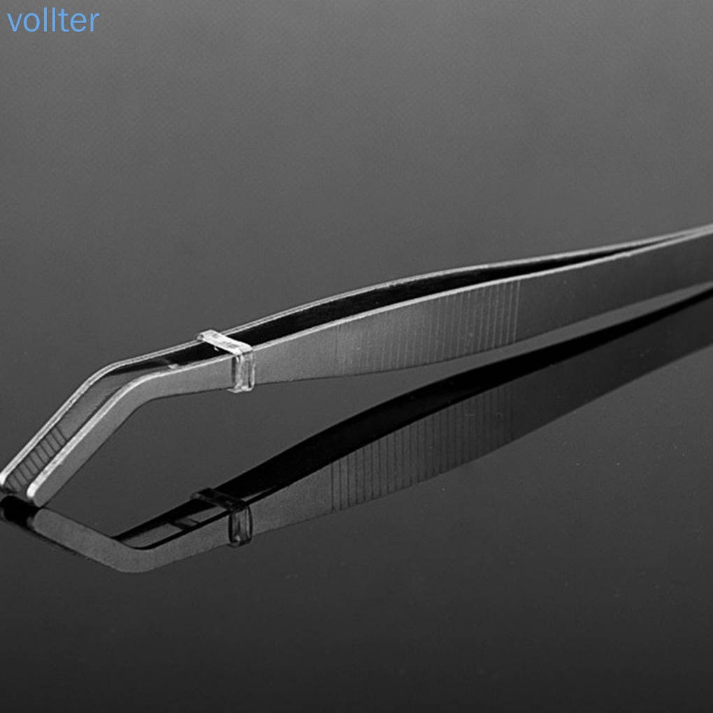 【VOLL】 18cm Tea Tweezers Salad Food Stainless Steel Tea Folder Tweezer ...