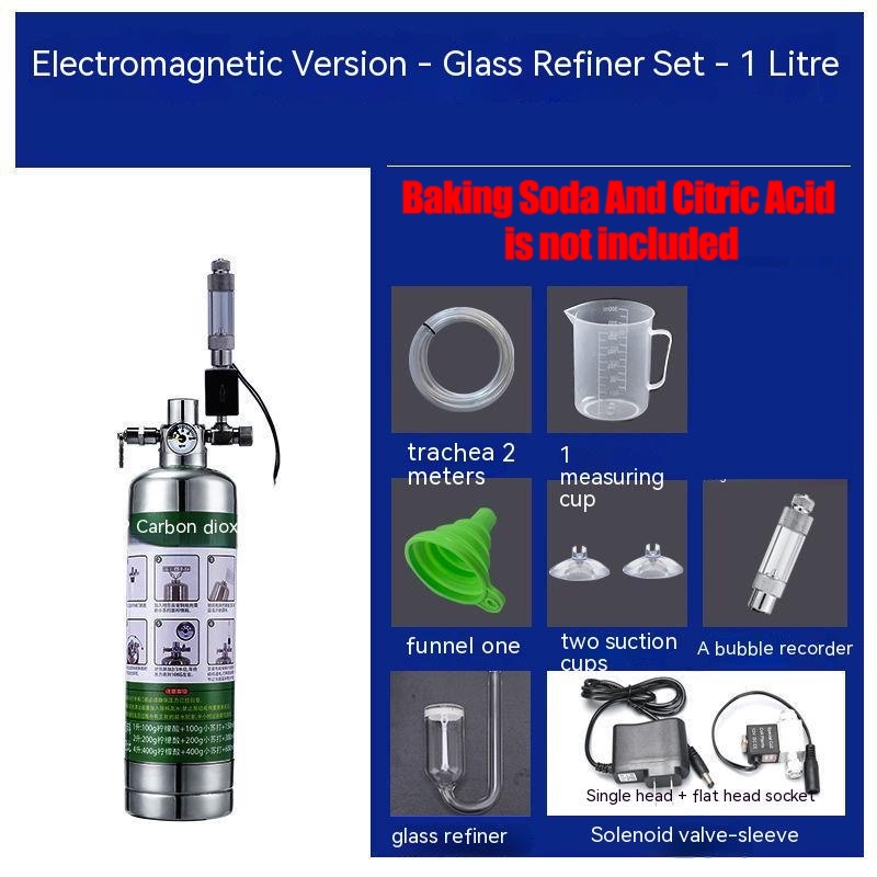 Carbon Dioxide Generator Refiner Set Water Plant Fish Tank CO2 Special ...
