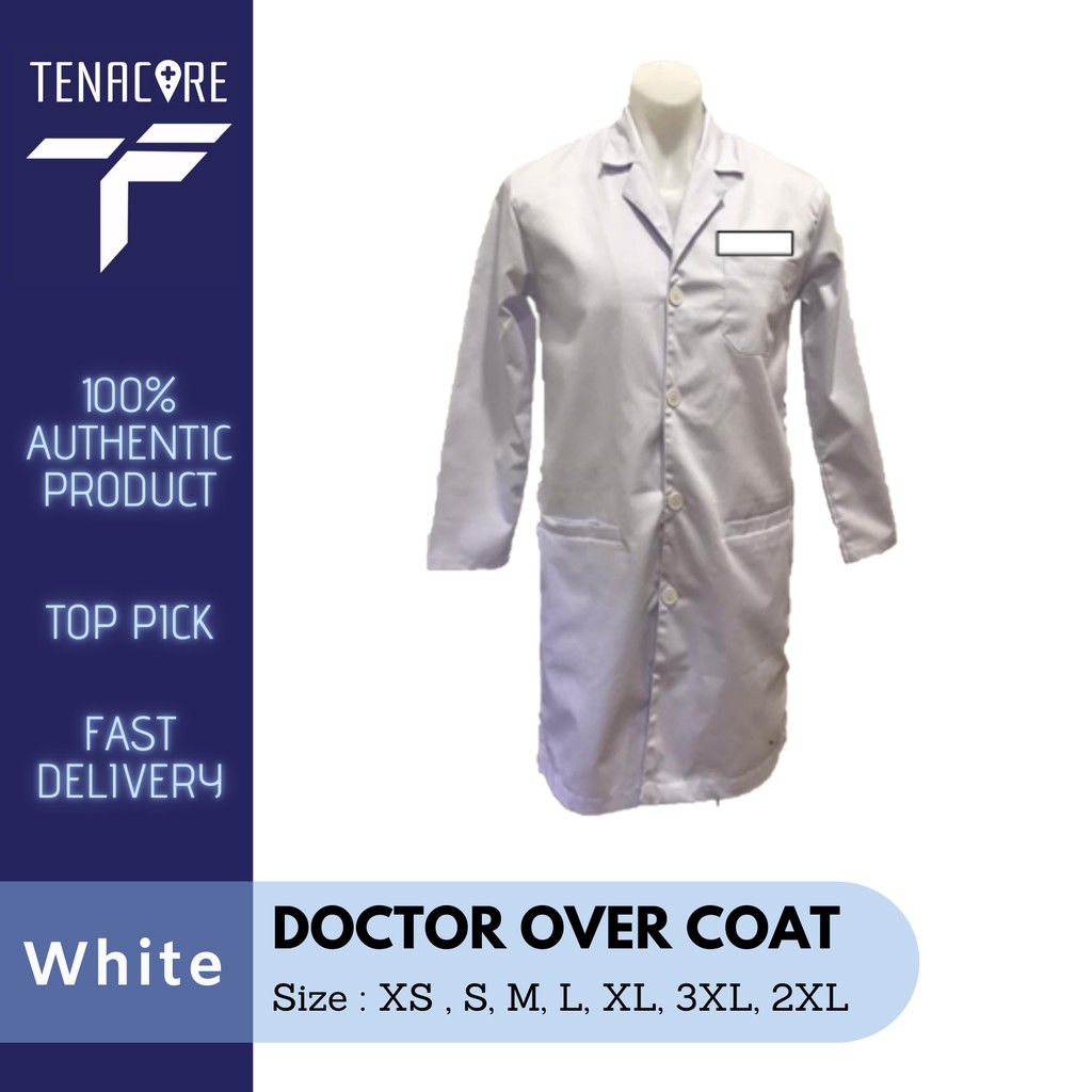 Doctor Over Coat (Free Embroidery Name) | Shopee Singapore