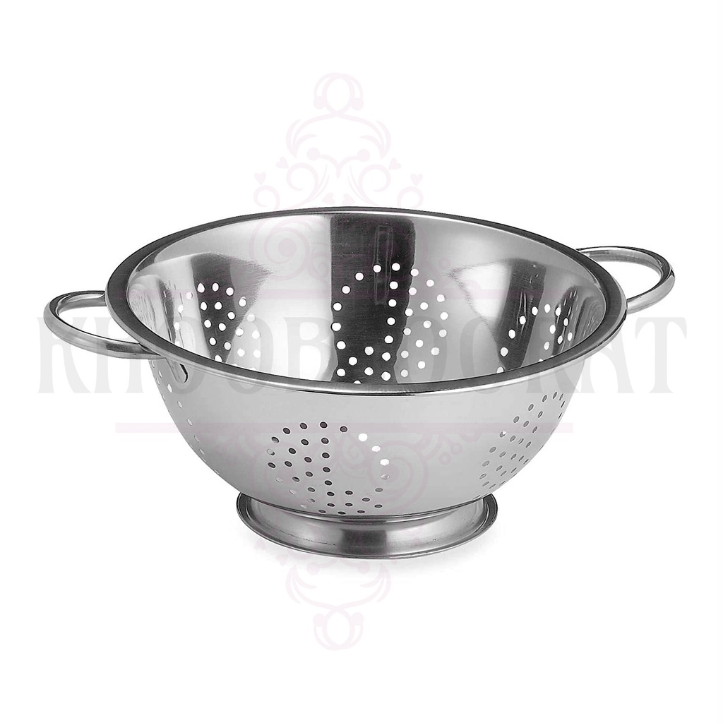 Multi Purpose S.S Colander Strainer Sieves with Pudding Base Thick Quality Shopee Singapore
