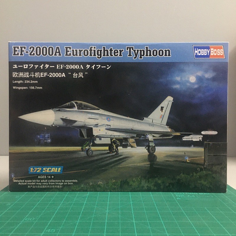 1/72 HOBBY BOSS Fighter Jet EF2000A Eurofighter Typhoon 1:72 Scale ...