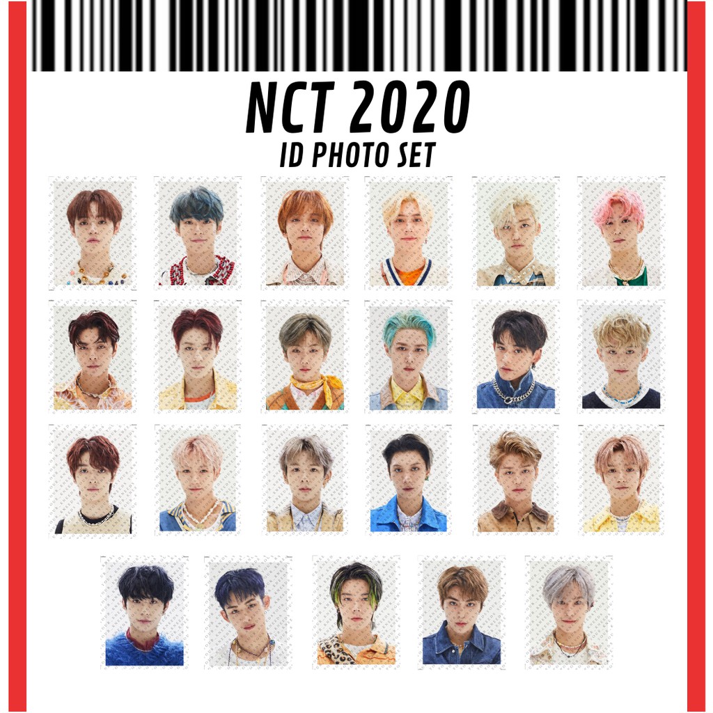 Nct 2020 ID PHOTO SET | Shopee Singapore