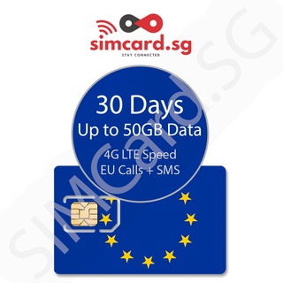 Europe (EU EEA) Roaming Prepaid SIM Card [Add: Turkey / United Kingdom ...