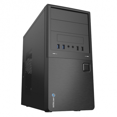 VIOS MATX case with ATX-500W Power, 4*USB Port, R1*80mm Fan (6807 ...