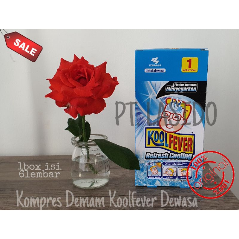 Kool Fever Adult - koolfever Fever compress plaster (1 box contains 6 ...