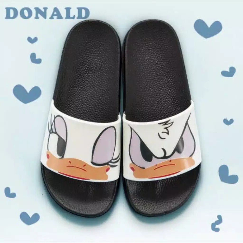 Slipper sandals/rubber sandals/Donald Duck character kokop sandals ...