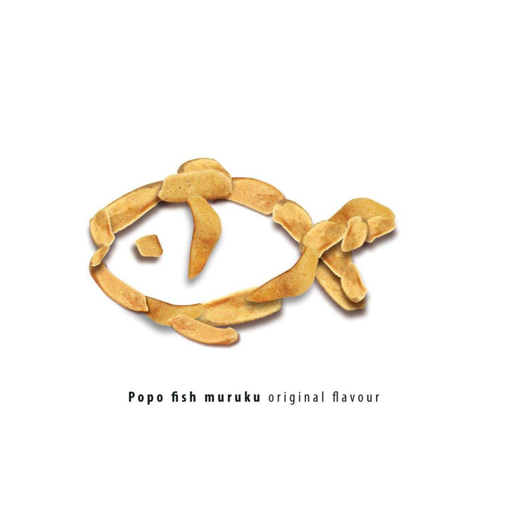 PoPo Fish Muruku - 24pkts Original 12g/ Sweet & Spicy 12g/ Spicy ...