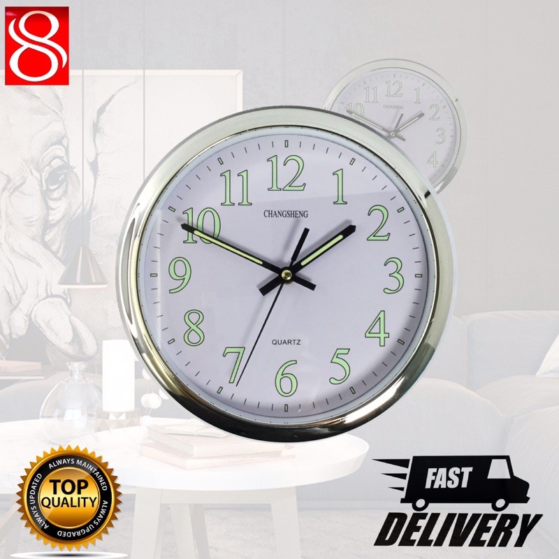 [Battery Included] High Quality wall Clock 10”(26cm) | Shopee Singapore