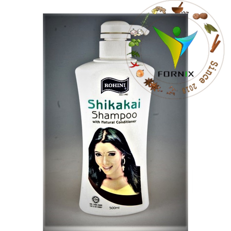 ROHINI SHIKAKAI SHAMPOO WITH CONDITIONER - 500ML | Shopee Singapore