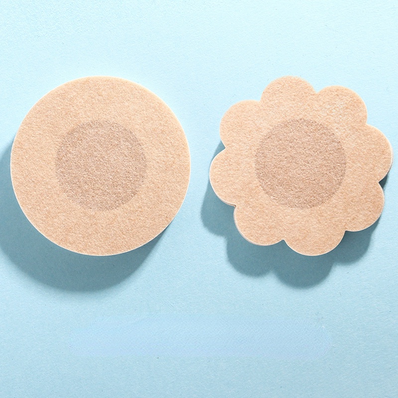 100pcs Women Invisible Nipple Tape Disposable Bare Lifts Overlays Bra ...