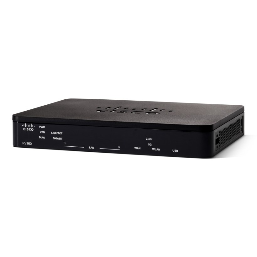 Cisco RV160 Cisco 4 Port Gigabit VPN Firewall Router | Shopee Singapore